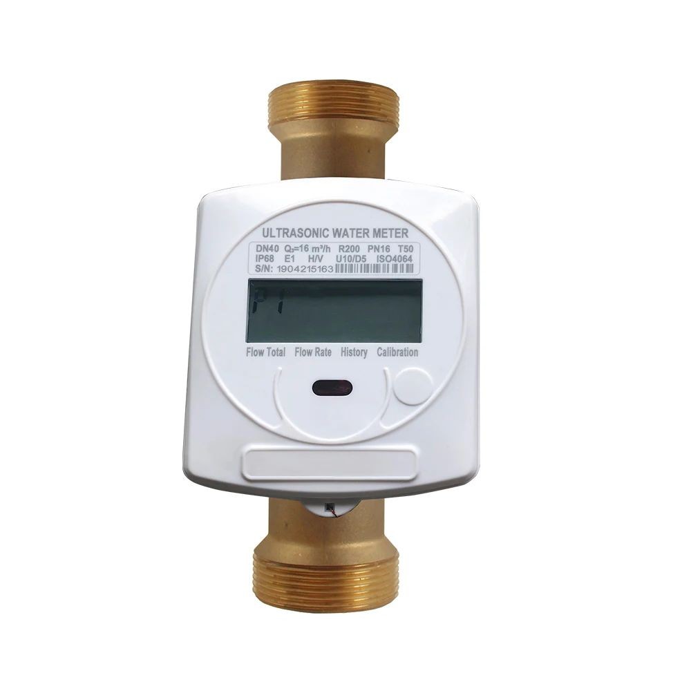 2024 25mm R250/R200 Digital display Ultrasonic Water Meter With Modbus ...