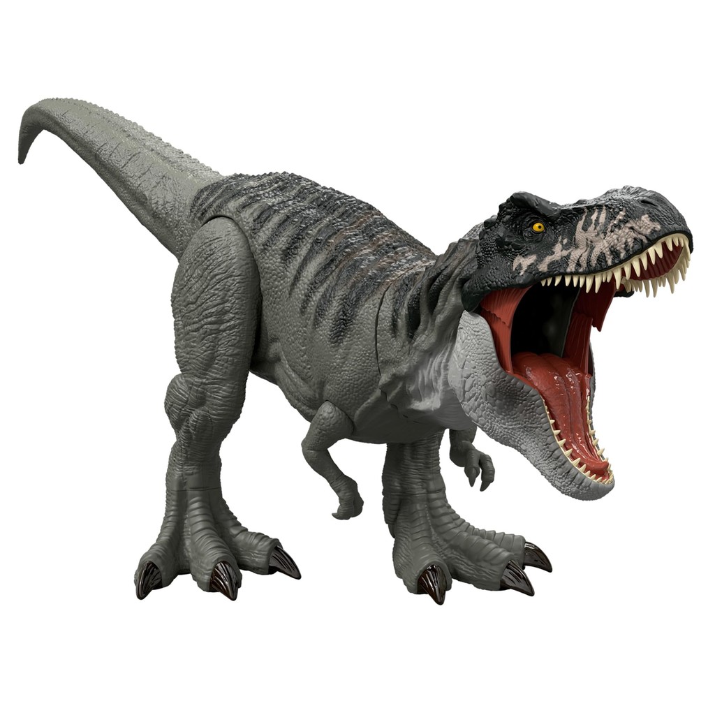 Mattel Jurassic World Super Big! T-Rex Figure for Kids Dinosaur Toy ...