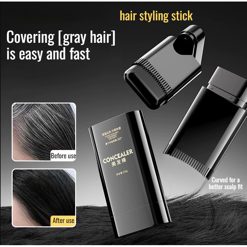 Hair Stick Waterproof and Sweat-proof No Smudge No Fading Temporary ...