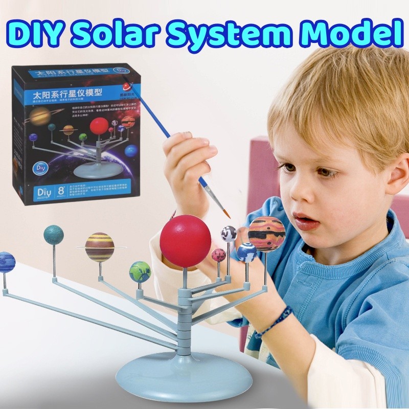DIY Solar System Nine Planets Planetarium Model Kit Astronomy Science ...