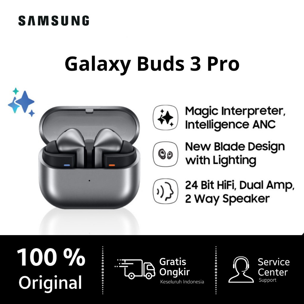 Samsung Buds3 Pro TWS Wireless Earphone Adaptive Noise Control Hi-Fi ...