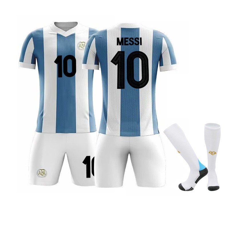 2024-25 Argentina 50th Anniversary Version Football Adult Kids Jersey ...