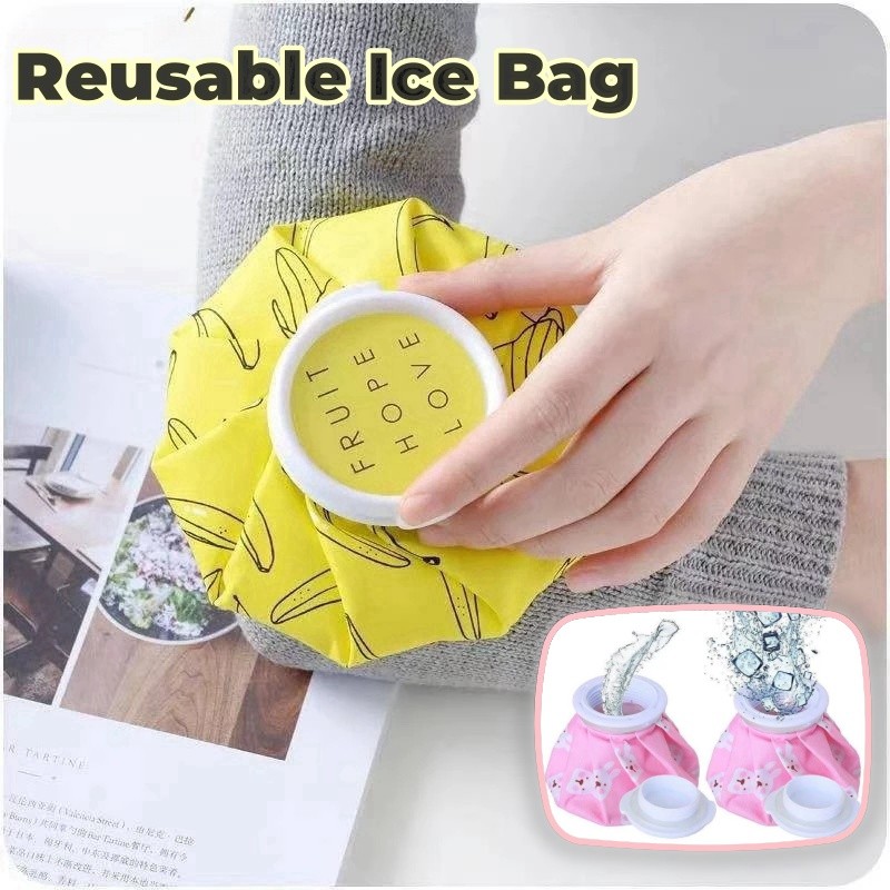 Reusable Ice Bag Cartoon Water Filled Ice Packs Cold Hot Water Bag ...
