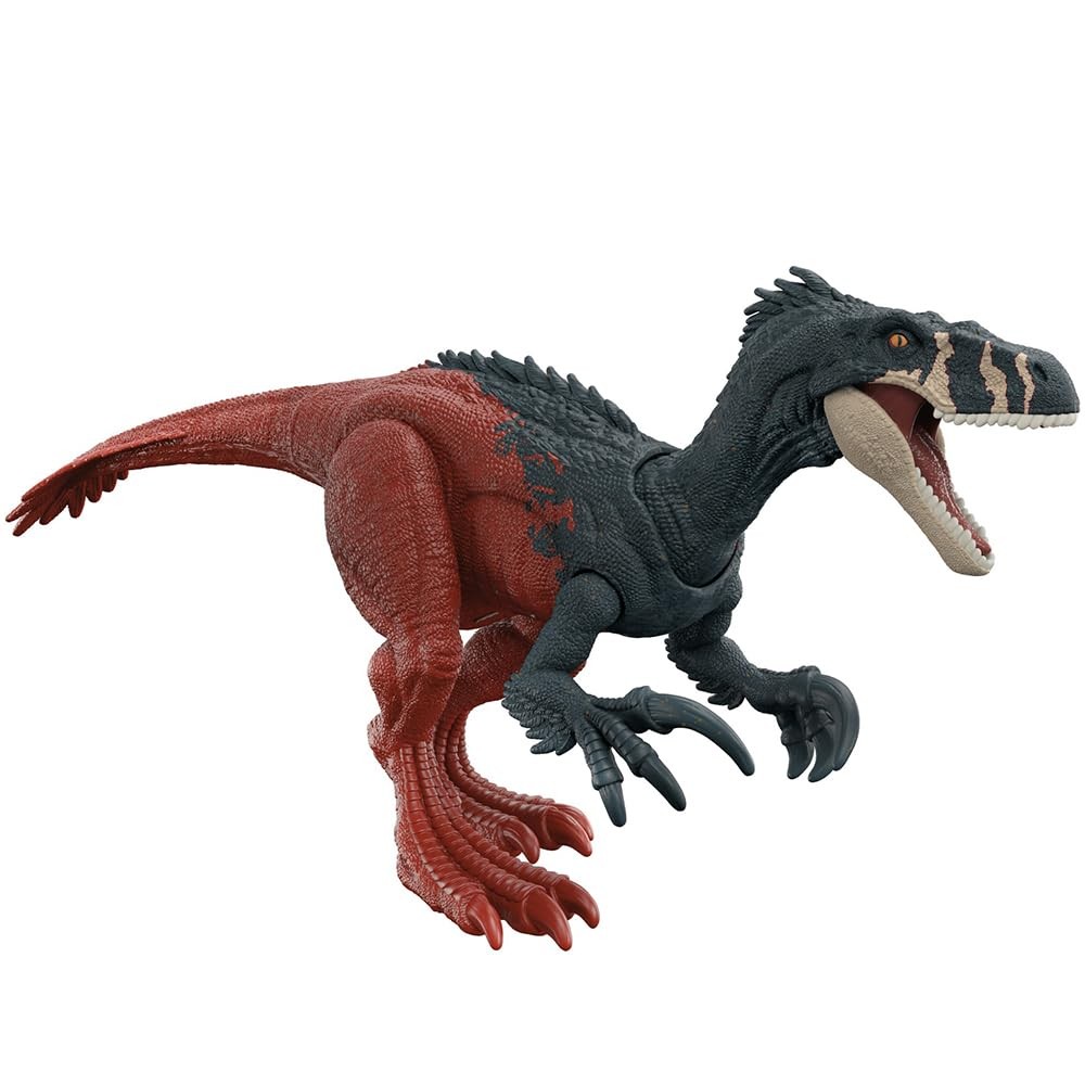 Mattel Jurassic World New Ruler Action Figure Roaring Megaraptor Total ...