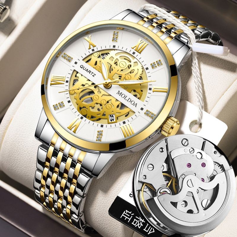 [Meet]Fully Automatic Mechanical Watch Men's Luminous Calendar ...