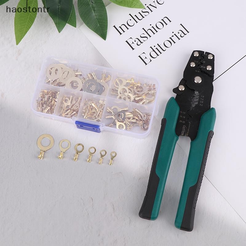 haostontr 150Pcs M3/M4/M5/M6/M8/M10 Ring-Terminal Wire Quick Connector ...