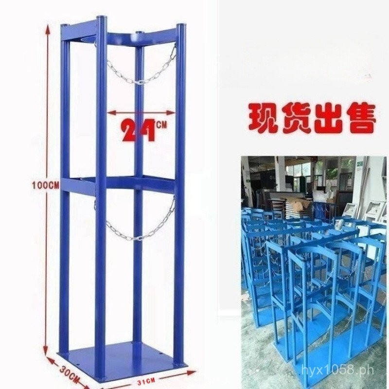 Gas Cylinder Oxygen Regulator Stand Movable Device Bottle Rack Anti-Tip ...