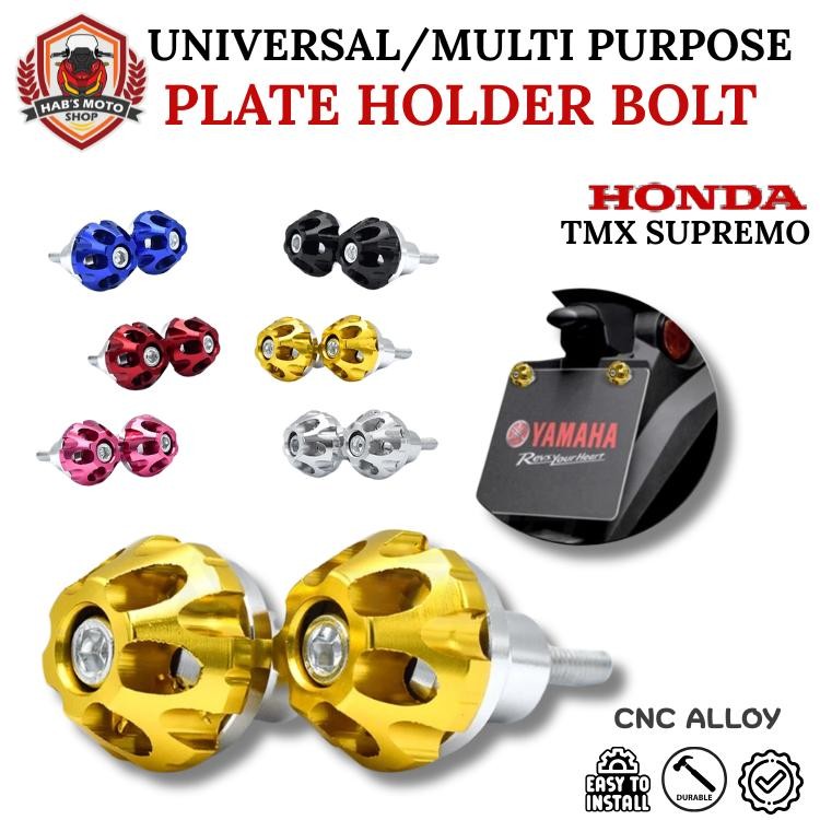 HONDA TMX SUPREMO MOKOTO CNC FULL ALLOY BAR END PLATE HOLDER/MULTI ...