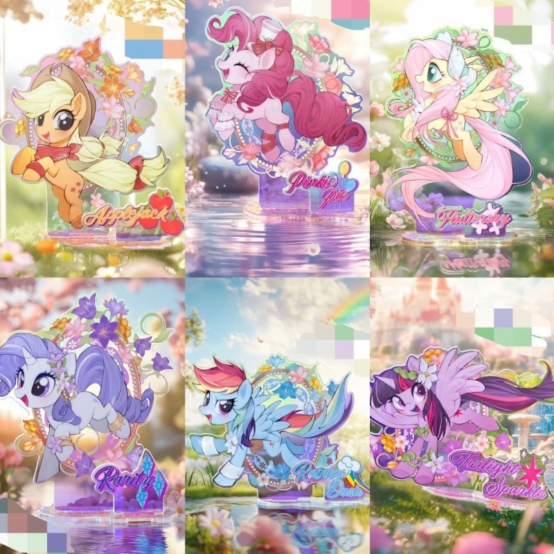 My Little Pony Flower Mirror Series Fan-Made Double-Sided Acrylic ...