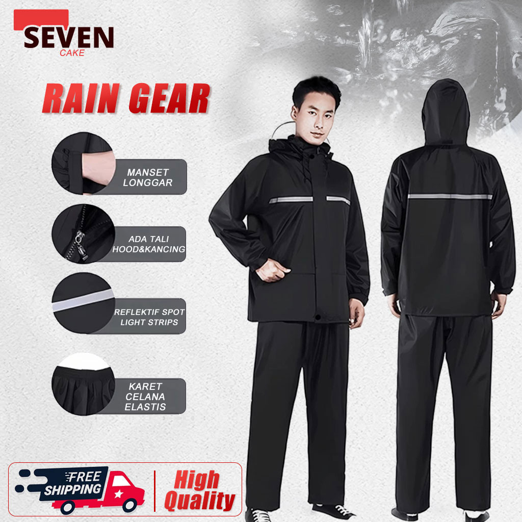 Rain Coat For Motorcycle Kapote Waterproof Adult RainCoat Outdoor ...