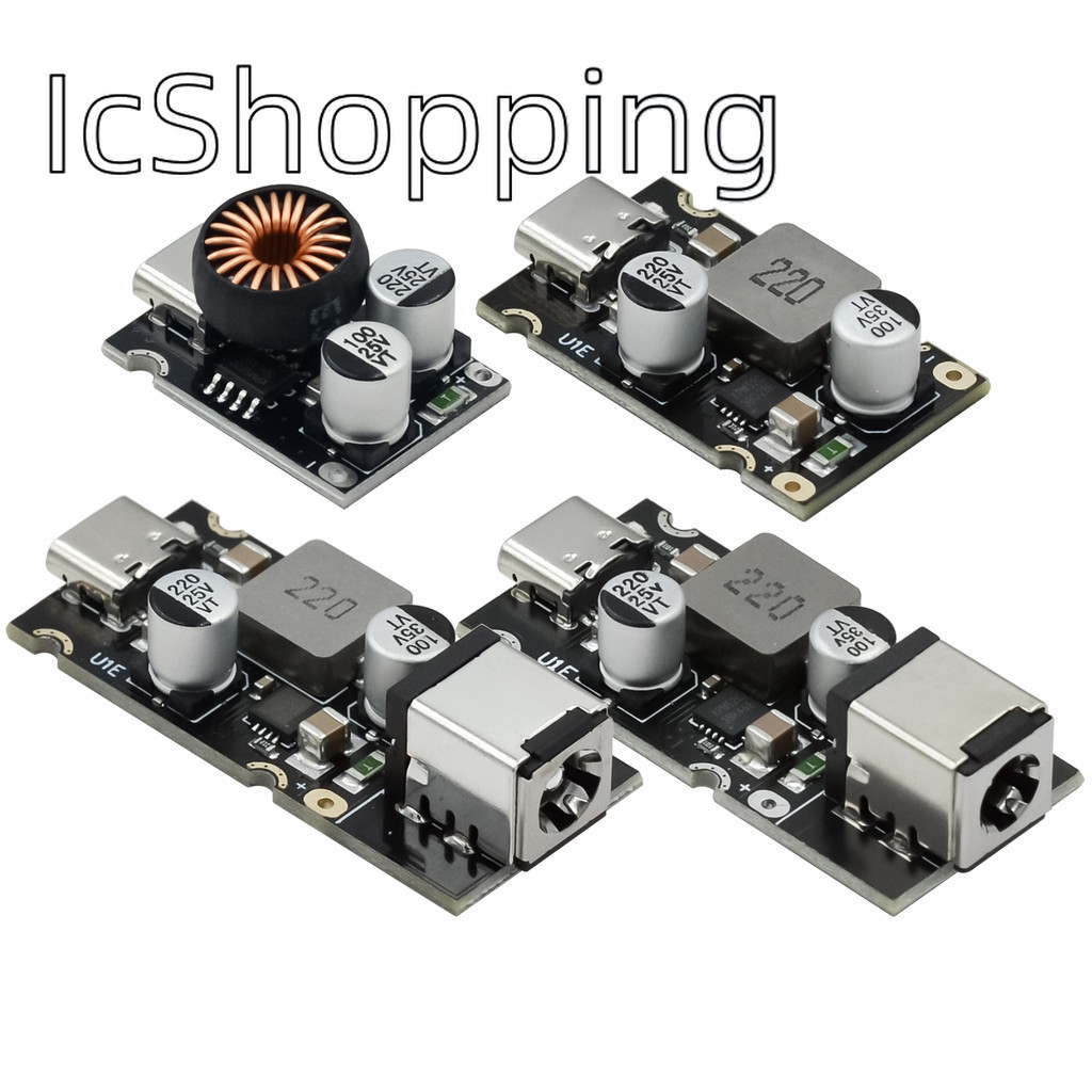 QC4.0 QC3.0 Type-C USB PD65W Fast Charging Adapter Module DC8-32V 3.25A ...