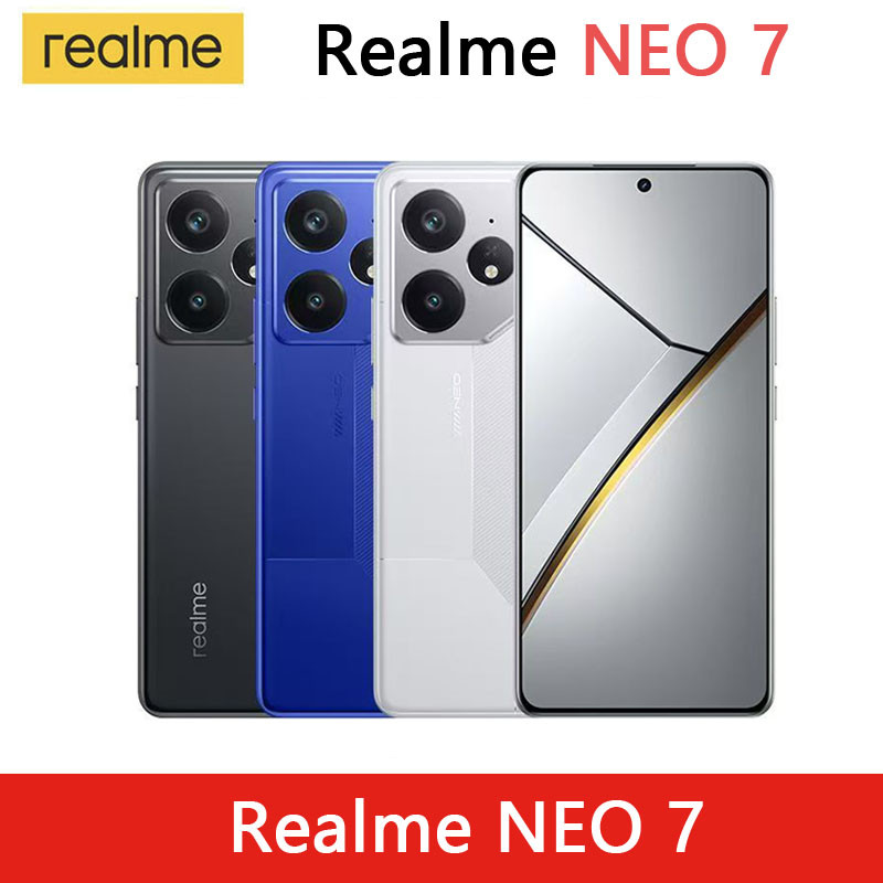 Unlocked Realme NEO 7 5G Smartphone Realme NEO7 MediaTek Dimensity 9300+ Octa-Core 6.78 inch 80W ...