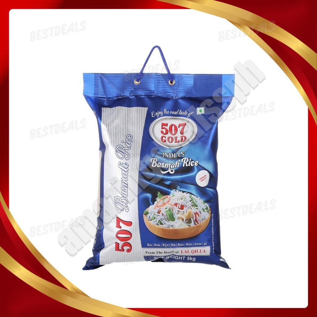 (Basmati Variation) 507 Gold Indian Basmati Rice (5kg) | Shopee Philippines