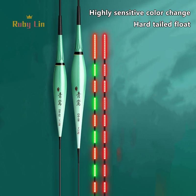 Ruby Lin Highly Sensitive Fish Float Color-Changing Hardtail Drift Day ...