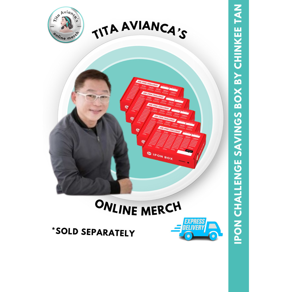 Ipon Box Ipon Challenge Savings Box by Chinkee Tan (1pc) | Shopee Philippines