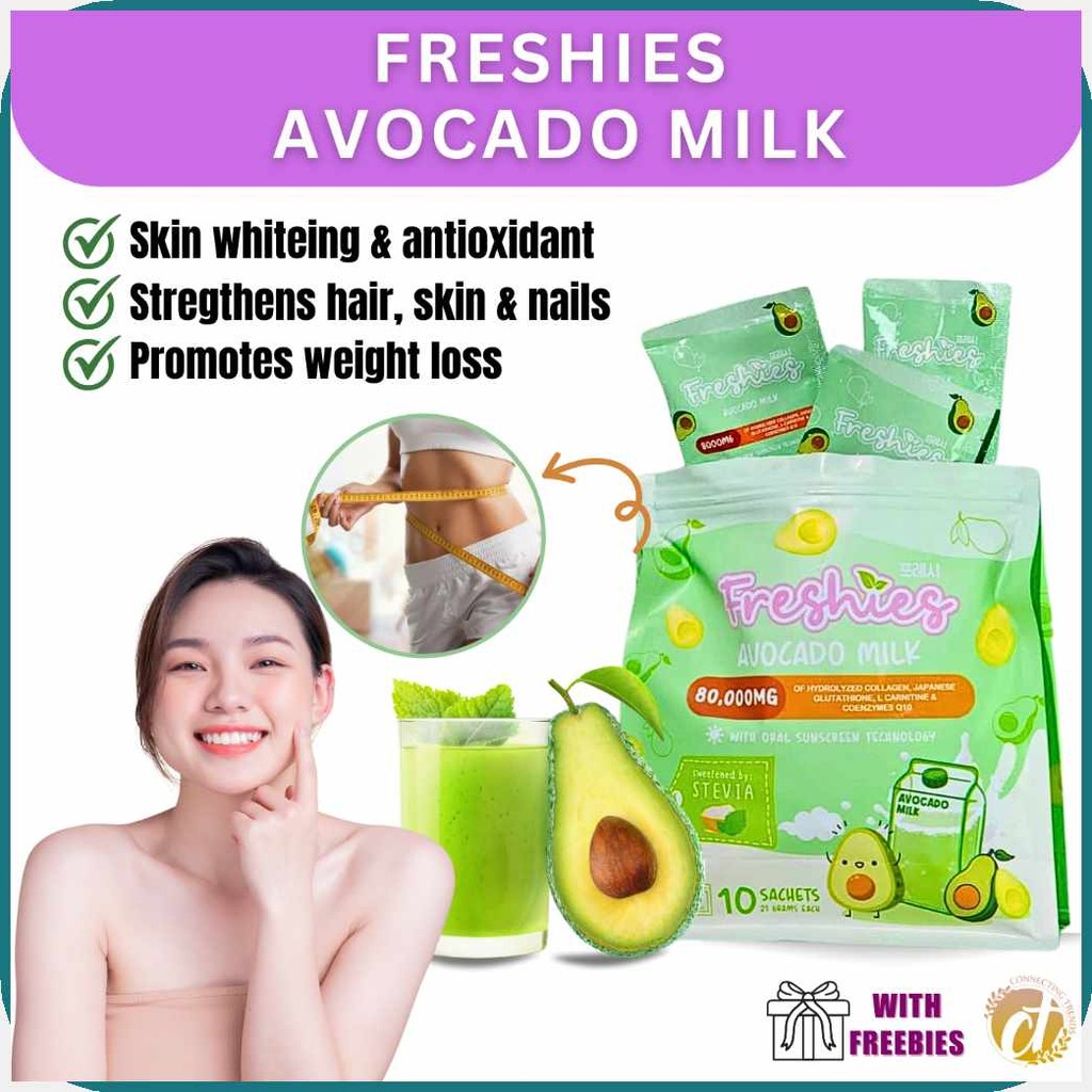 FRESHIES$L`Avocado,a*Milk/R$Collagen^A$Drink^K$with^W$Glutathione^r$and ...