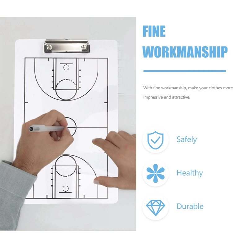 Erasable Demonstration Command Tactics Basketball Coach Board Tactics ...