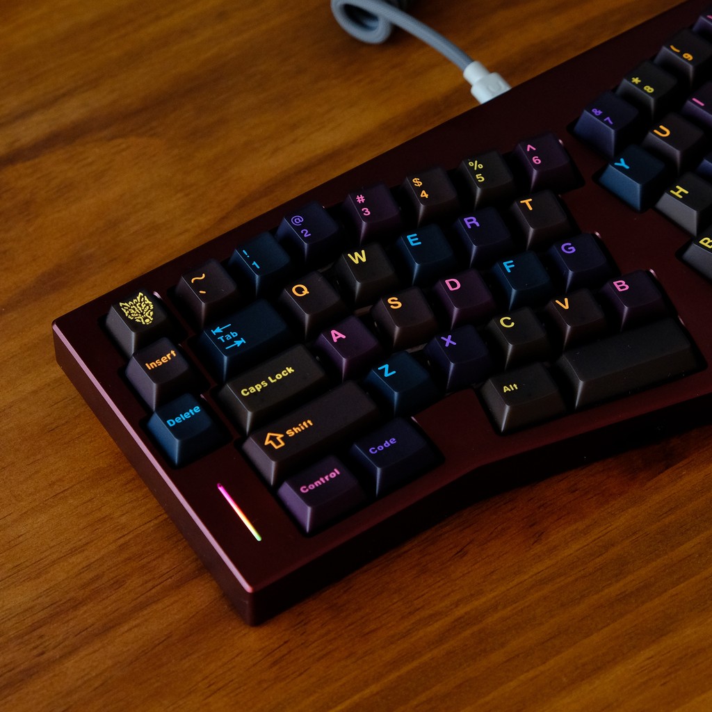 GMK Mictlán Translucent Keycaps 121 Keys ABS double Shot Cherry Profile ...