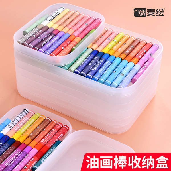 crayons organizer case crayon box case Transparent oil painting stick ...
