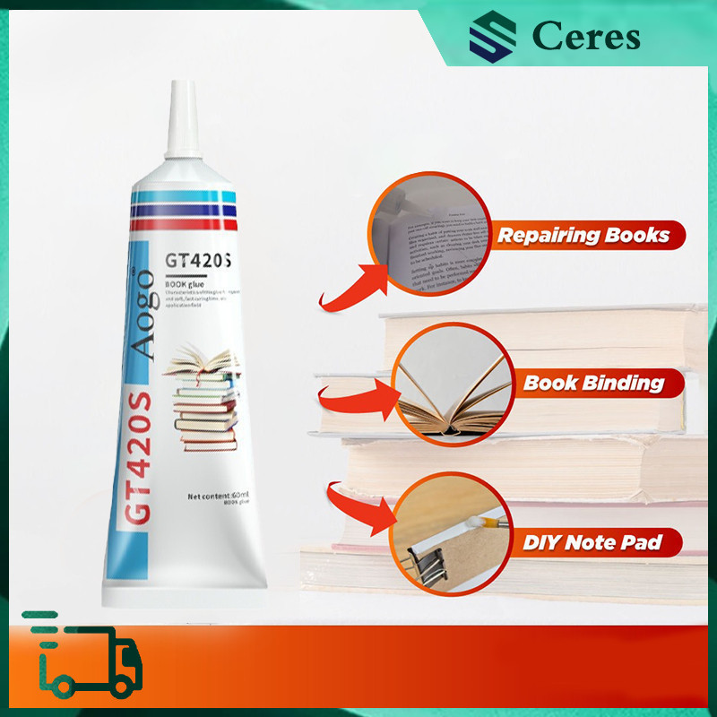 1pcs 60ml Perfect Binding Glue Book Repair Glue Book Adhesive Glue For ...