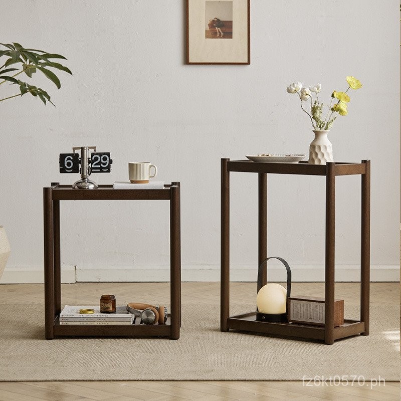 Mobile Bedside New Small Side Table Coffee Table Side Cabinet All Solid ...