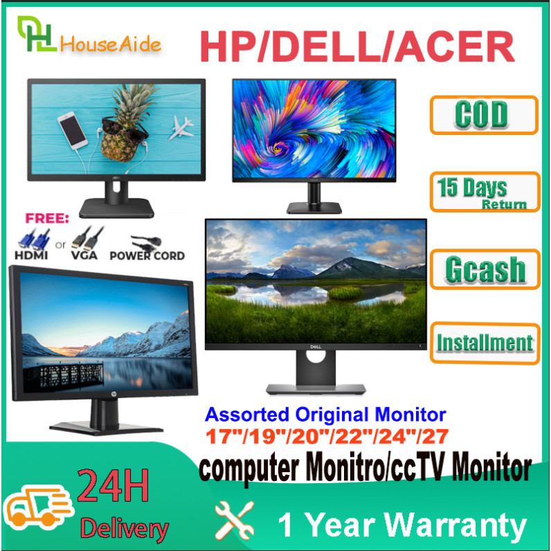 17/19/22/23/24/27 inch Assorted Brand Original Computer Monitor /for ...