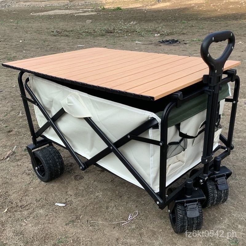 Stall Cart Push Cart Pull Cart Small Cart Camping Storage Type ...