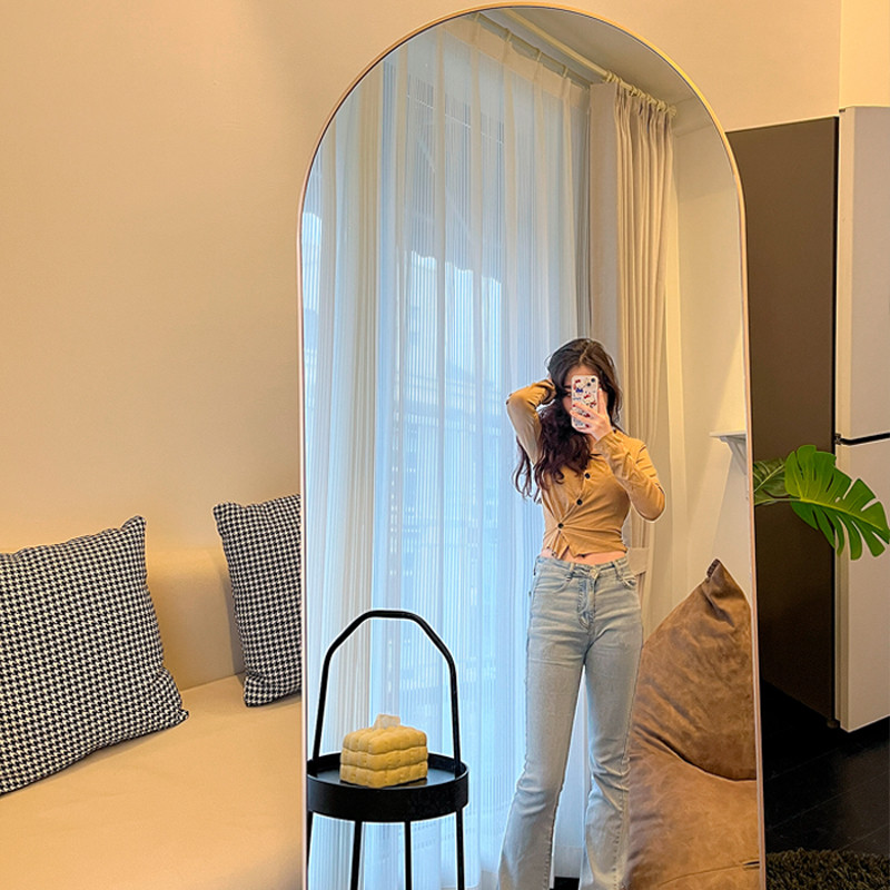 Home Arch Girl Internet Celebrity Full Body Bedroom Dance Large Mirror ...