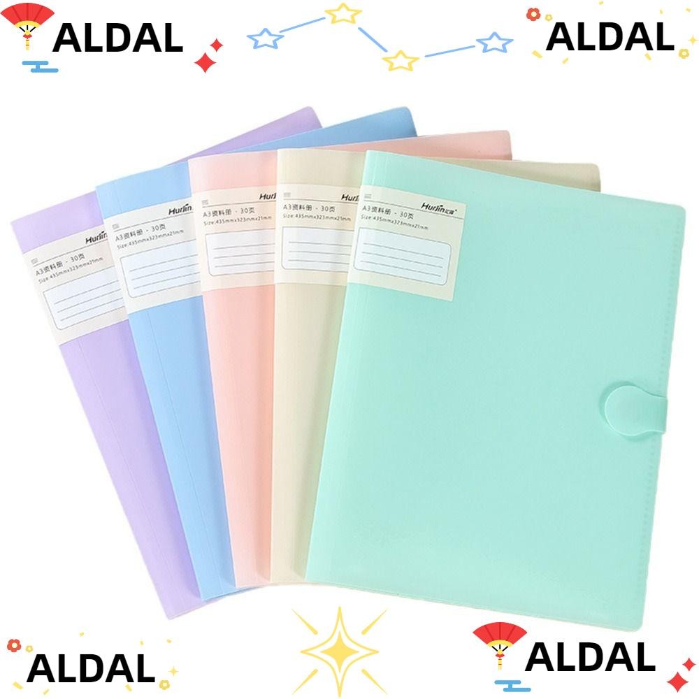 ALDAL A3 File Folder, 20/30/40 Pages Large Capacity Test Paper Storage ...