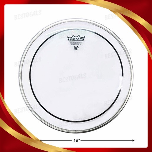 Remo Weather King Transparent Drumhead 16" | Shopee Philippines