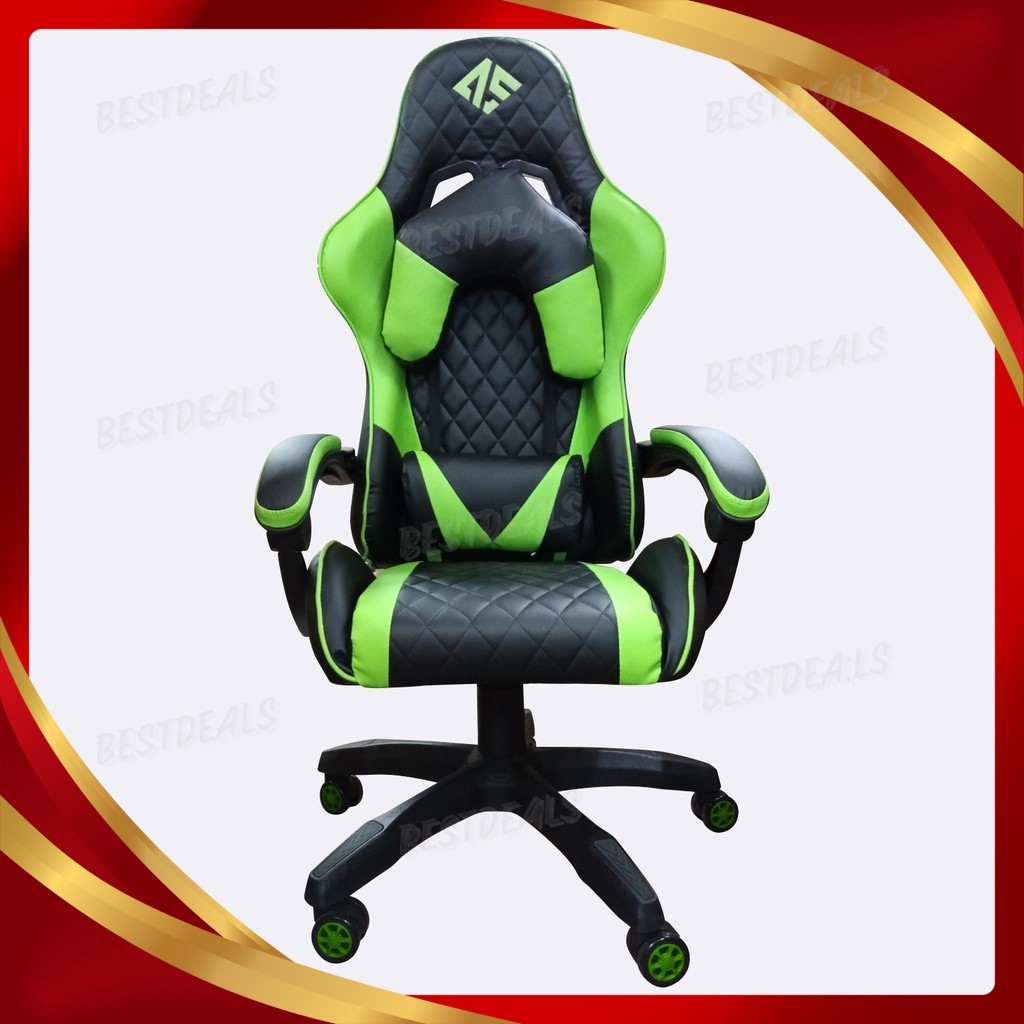 GC13 Neon Green Gaming Chair | Shopee Philippines