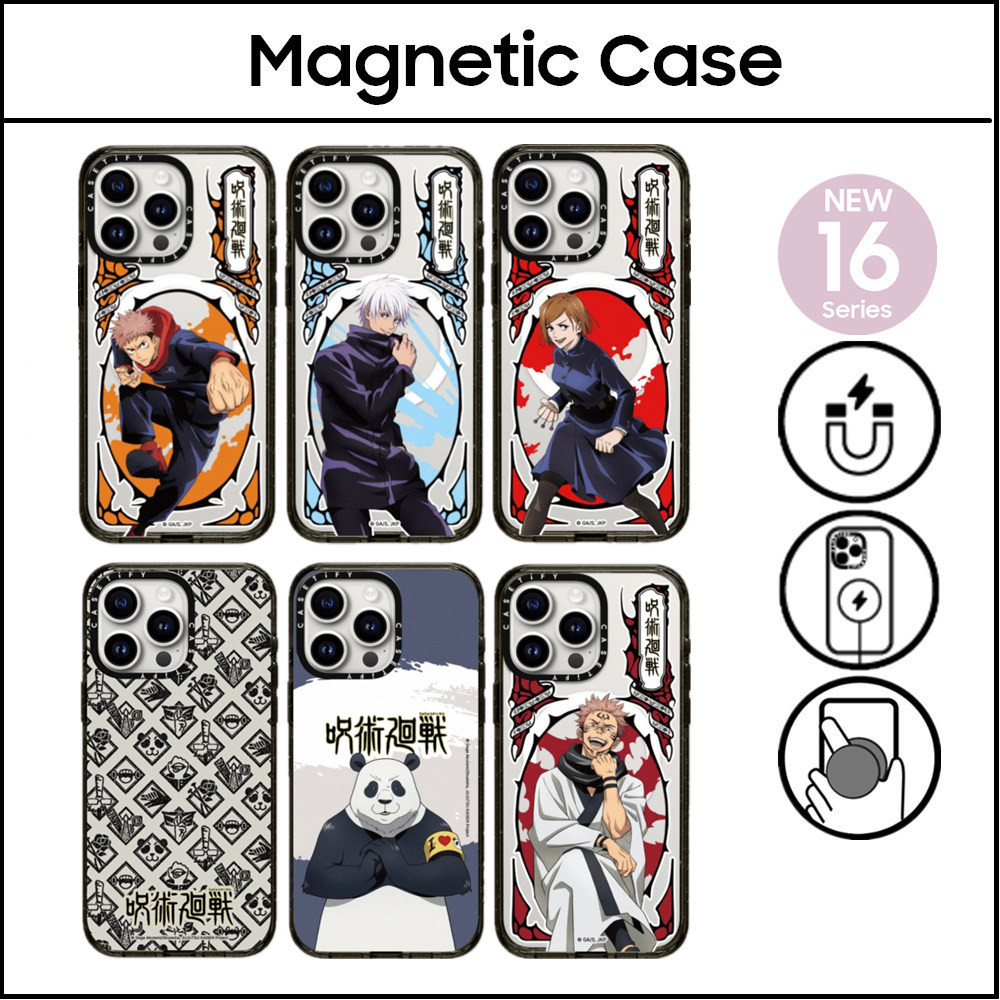 CASETi JUJUTSU KAISEN JJK Yuji Itadori Hard Plastic Acrylic Case Cover ...