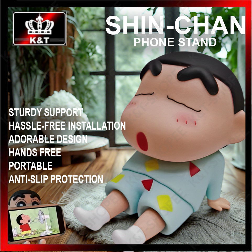 Crayon Shin-Chan Phone Stand Universal Desktop Lazy Phone Tablet Holder ...