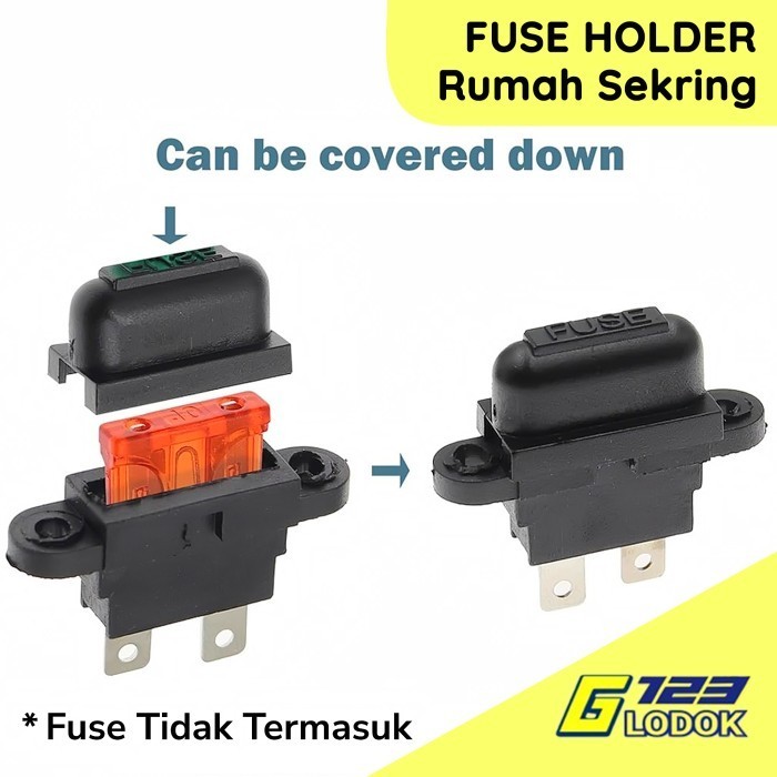 Fuse House Fuse Holder Box Housing Car Fuse Box Auto Socket Socket 19 ...