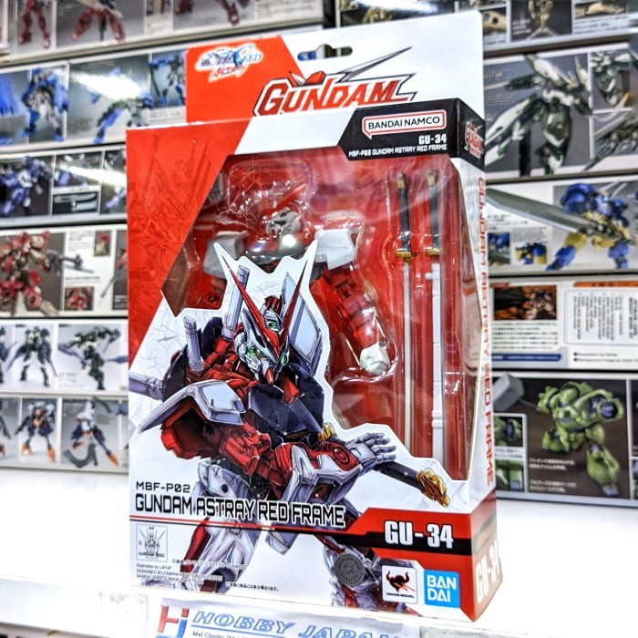 Gundam Universe GU-34 Gundam Astray Red Frame | Shopee Philippines