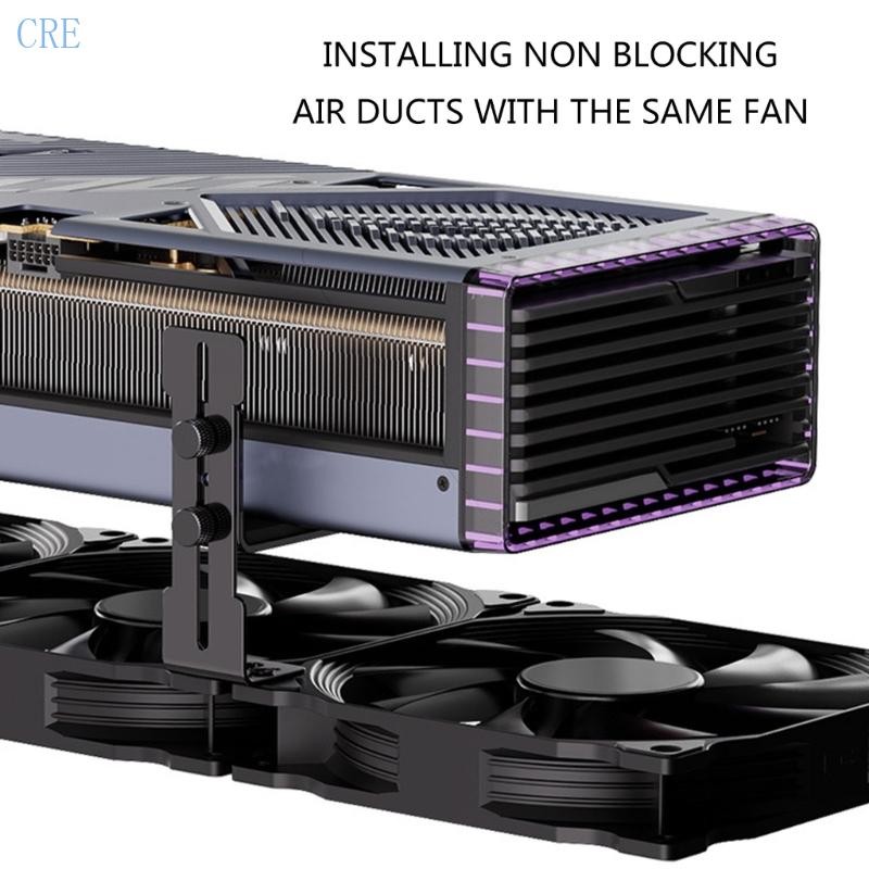 CRE Adjustable Aluminum Graphics Card GPU Sag Bracket Video Card Stand ...
