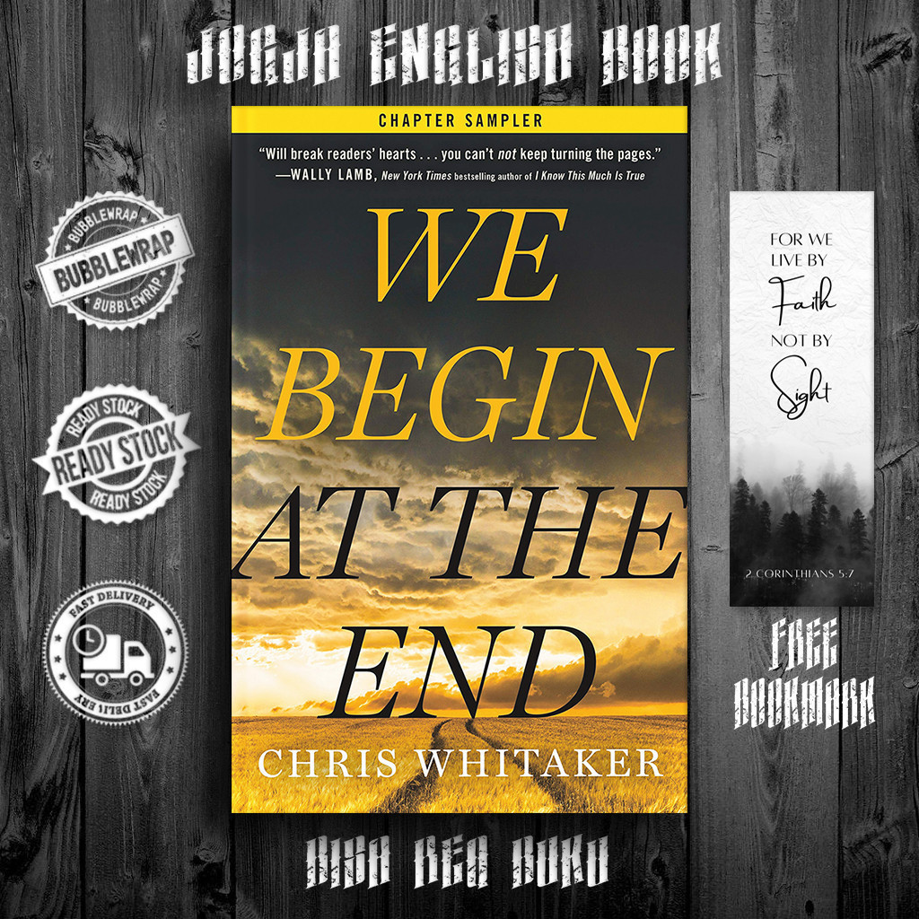 We Begin at the End by Chris Whitaker (English) | Shopee Philippines