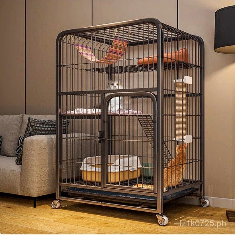 Household Integrated Free Space Cat Castle Indoor Climbing Frame Cat ...