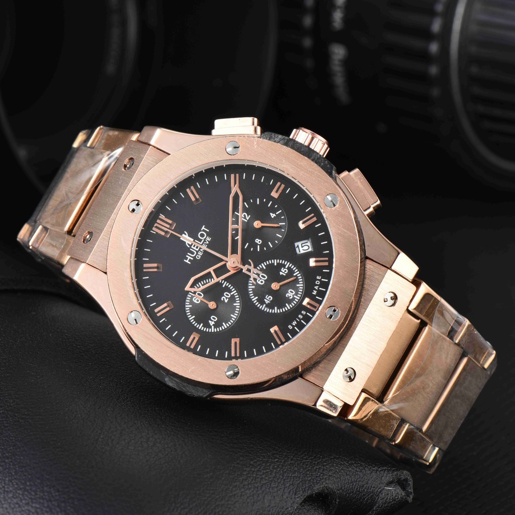 New Hengbao Watch Trendy Three-Eye Quartz Movement Waterproof Rui Watch ...