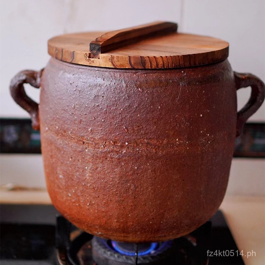 Traditional Clay Pot for Stewing Medicine, Open Flame Traditional Stew ...