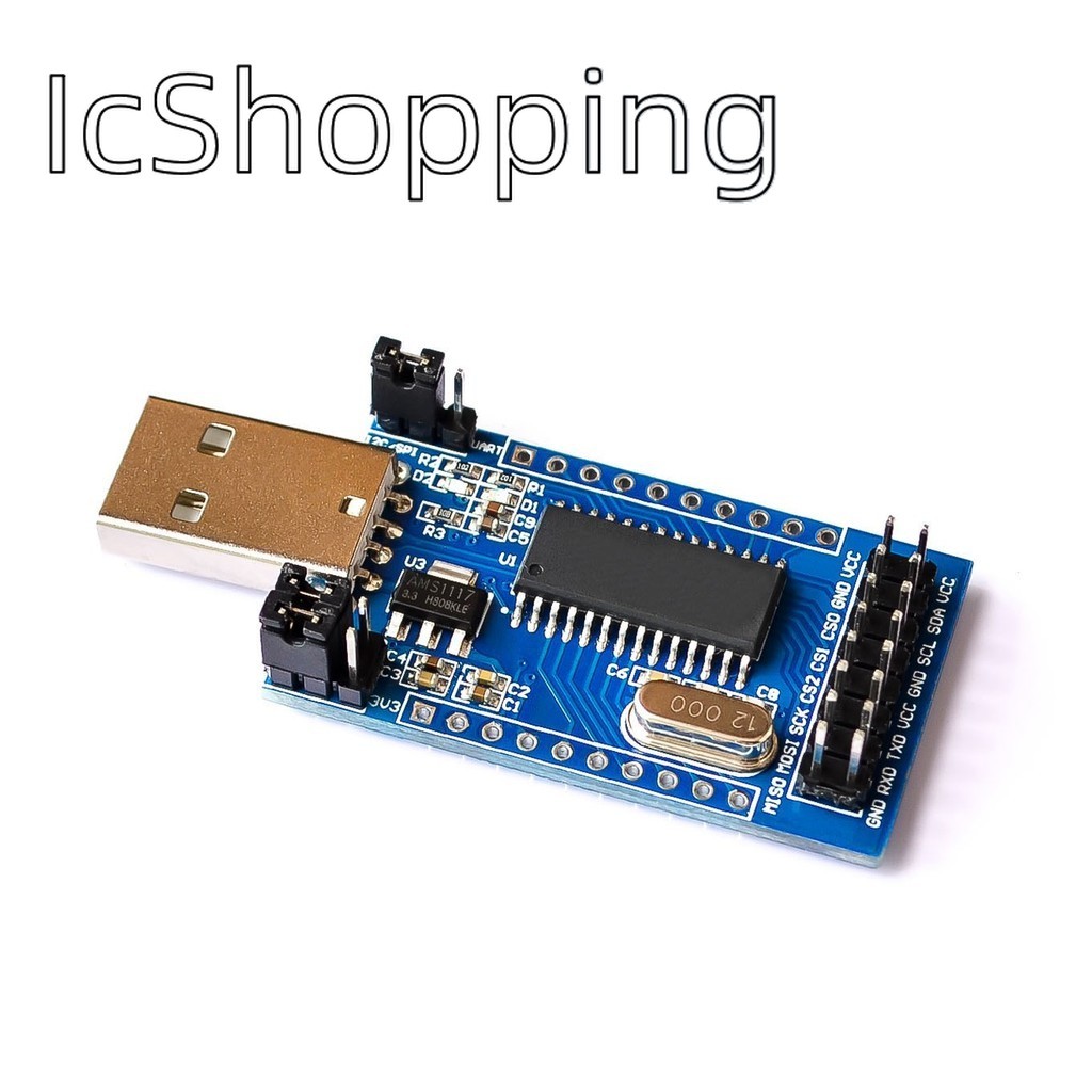 CH341A Programmer USB to UART IIC SPI I2C Convertor Parallel Port Converter Onboard Operating ...