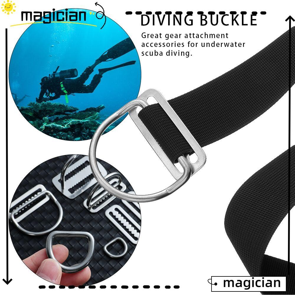 MAG Scuba/Diving Weight Belt 9 Styles Webbing Harness 2" Stainless ...