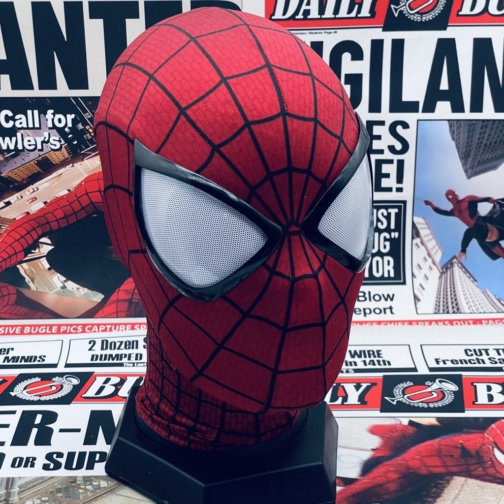 The Amazing Spider-Man Headset Mask Handmade Custom Mask Handsome ...