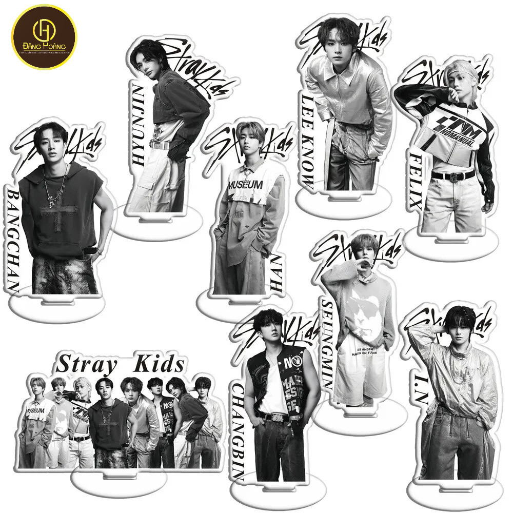 Standee model KPOP Stray Kids Stand Acrylic Hyunjin Felix Bangchan Lee ...