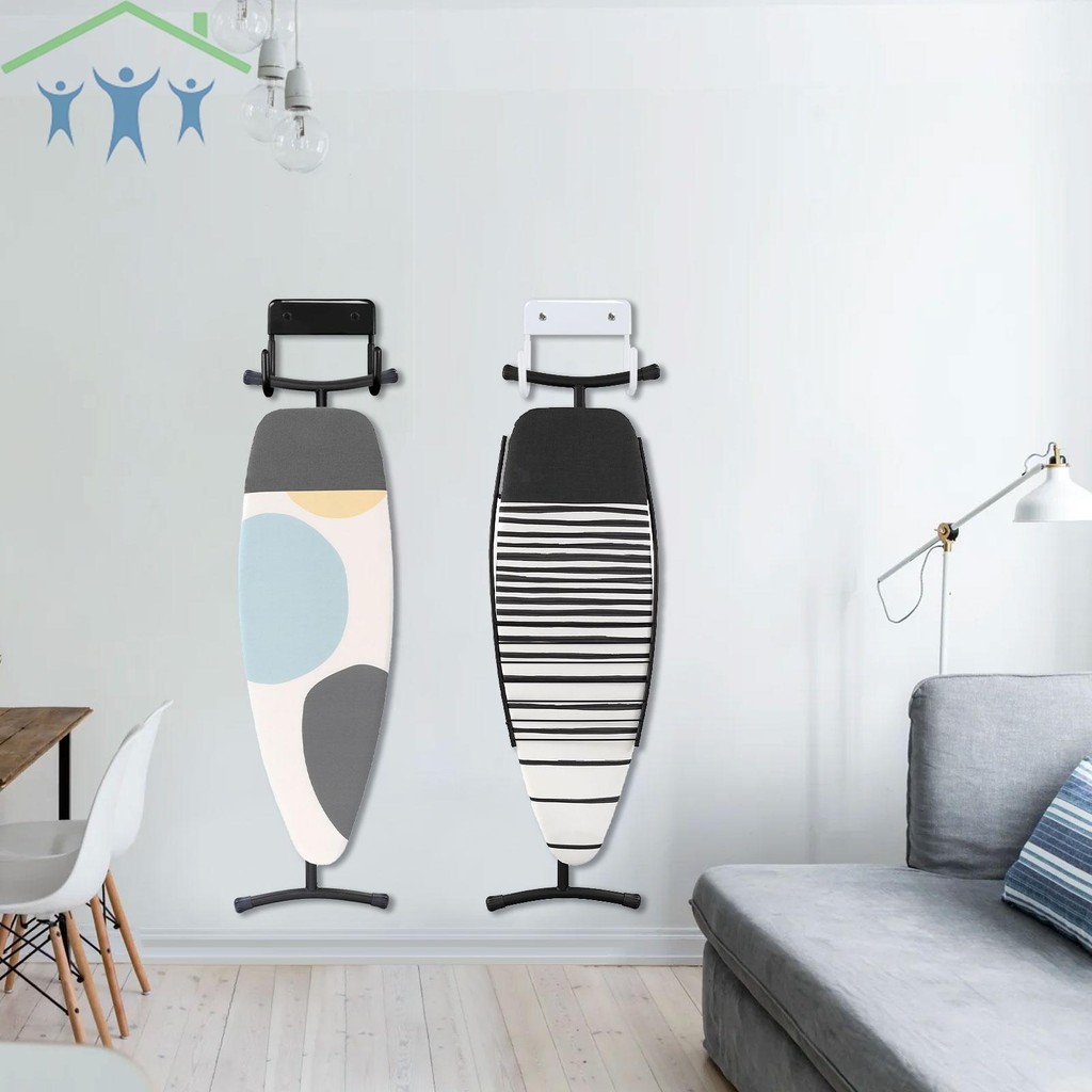 Metal Ironing Board Wall Mount Sturdy Ironing Board Hanger Heavy Duty ...