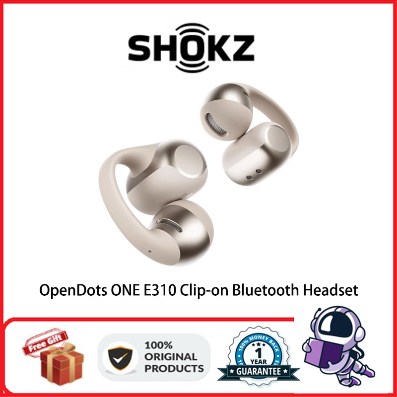 Shokz E310 OpenDots ONE ear clip-on Bluetooth headset | Shopee Philippines
