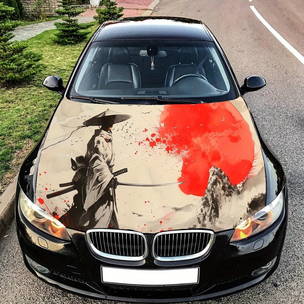 Fantasy Ink - Dreamlike Samurai Vinyl Wraps for Car Hoods, Protective ...
