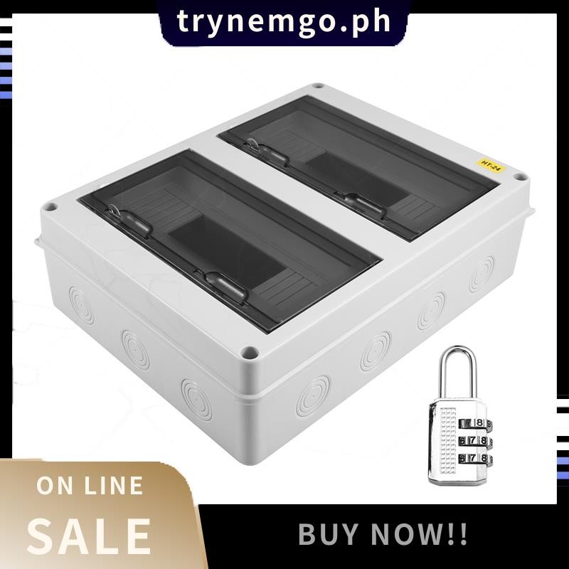 Available HT Series Junction Box 24WAY IP65 Waterproof Distribution Box Outdoor Plastic ...