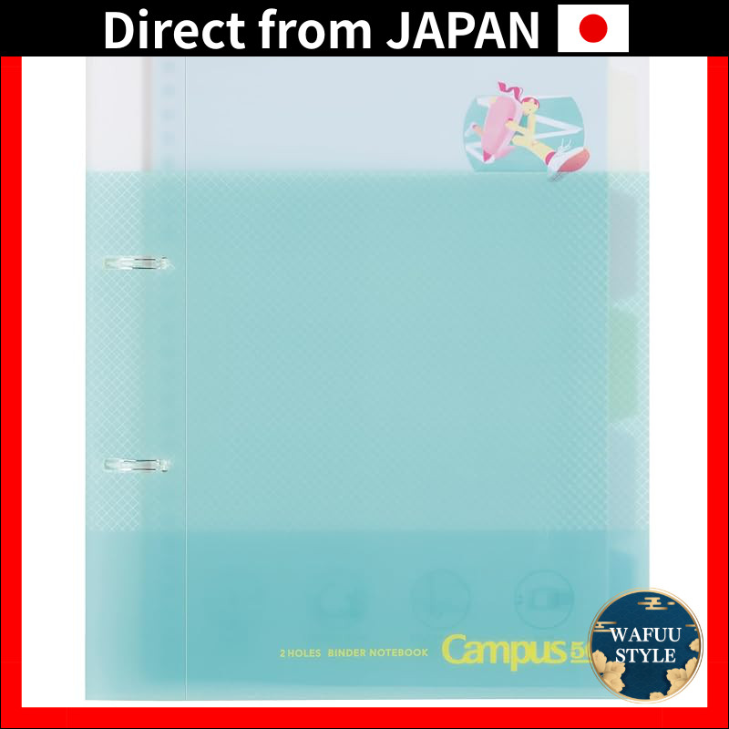 Kokuyo Campus Print Easy to Bind 2-Hole Loose Leaf Binder Limited 50th ...