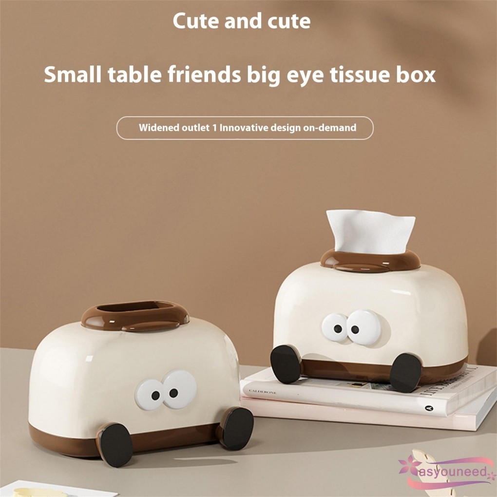 Aay-Cute Tissue Box Cover Plastic Cartoon Toaster Shaped Tissue Box ...